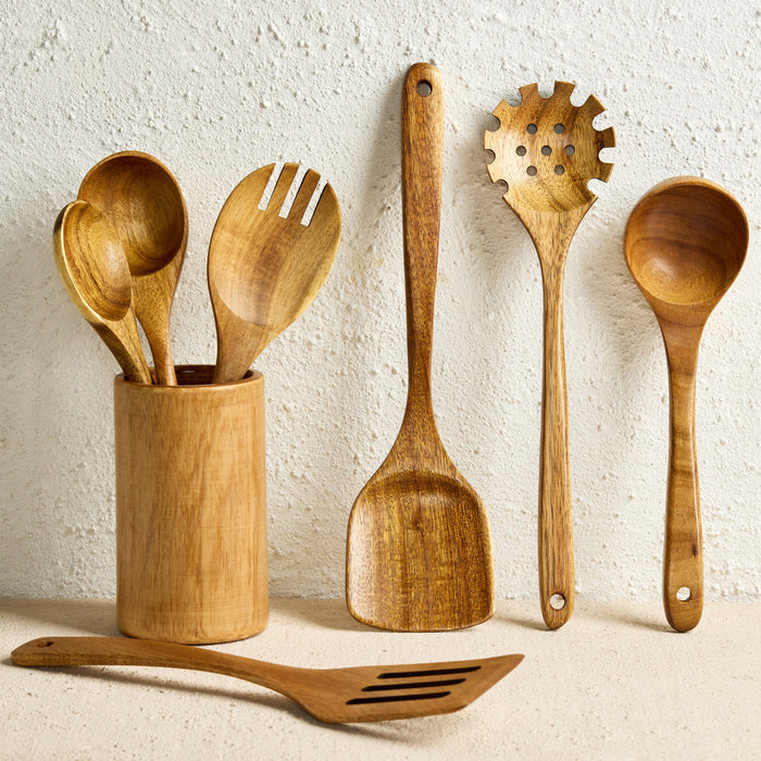 Teak Essential Utensils – Kitchn co